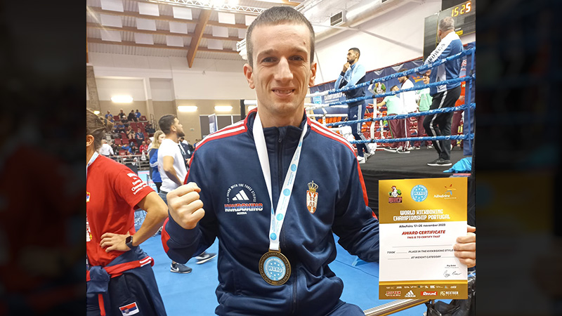 Boranin Boban Nikolić osvojio bronzano odličje na Svetskom prvenstvu ...